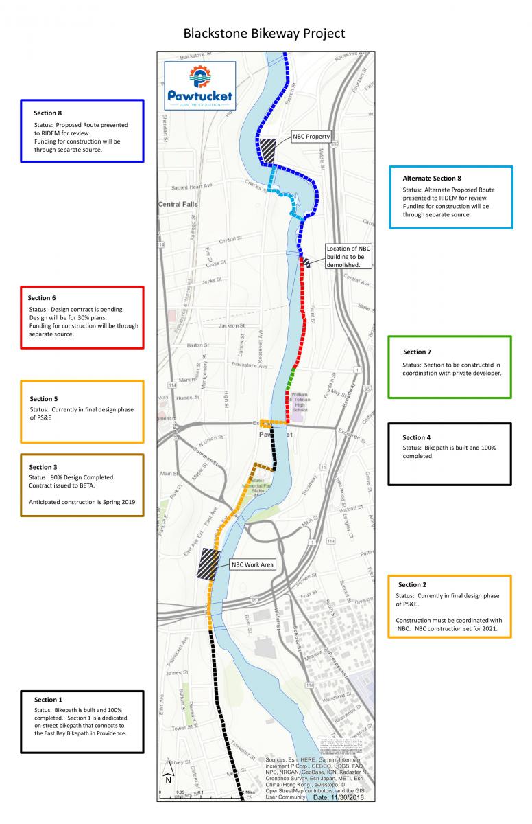 Bikeway Project - City of Pawtucket